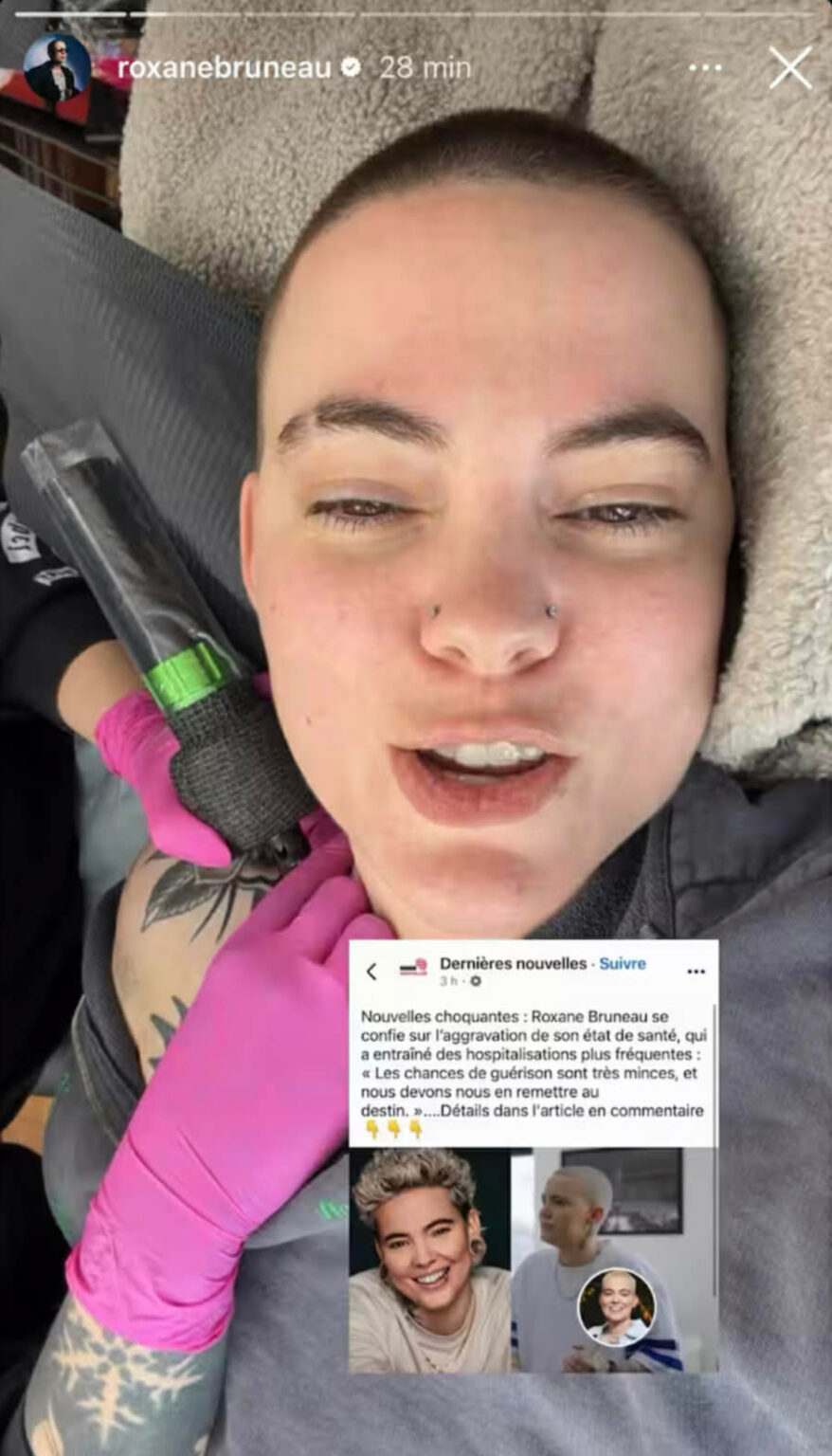 Roxane Bruneau réagit à la rumeur inquiétante - Star Québec
