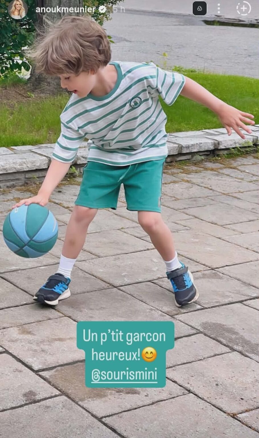Après la bonne nouvelle, Anouk Meunier partage une rare photo de son ...